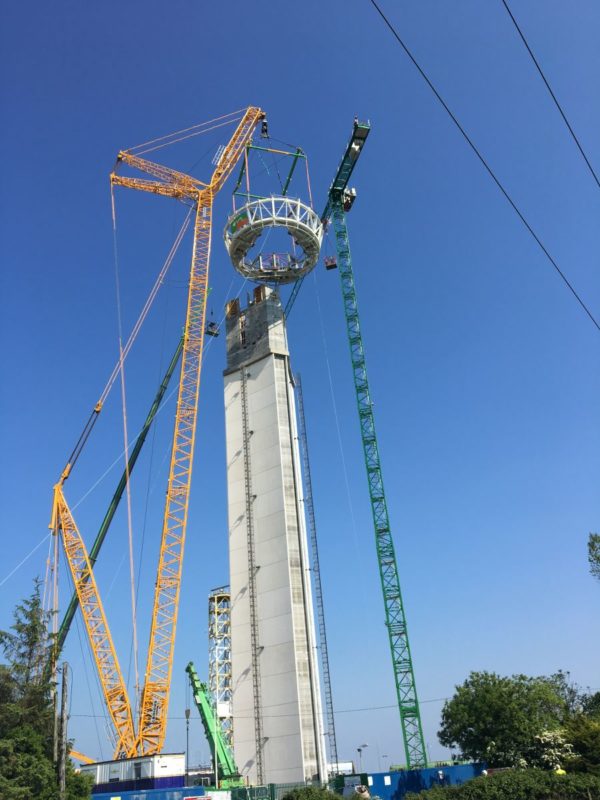 Air Traffic Control Tower at Dublin Airport Takes Shape - BAM Ireland
